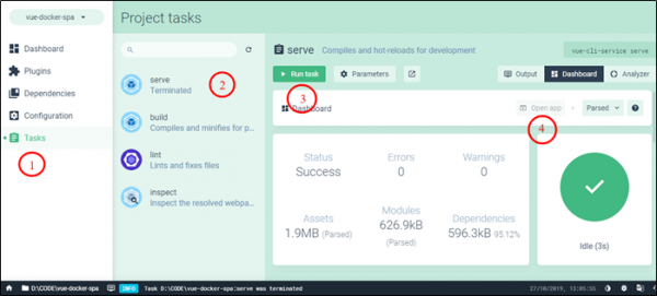 Deploying a Vue.js Single Page App with Docker and Firebase - B00316703